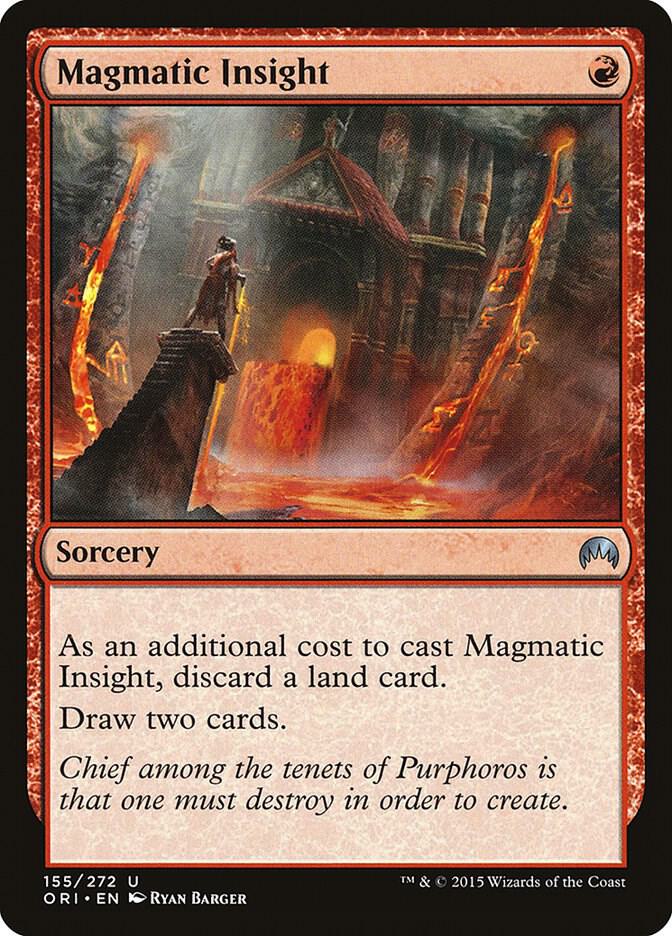 Magmatic Insight - Magic Origins - Magic: The Gathering - TCGplayer.com