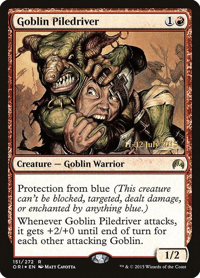 Goblin Piledriver - Prerelease Cards - Magic: The Gathering - TCGplayer.com