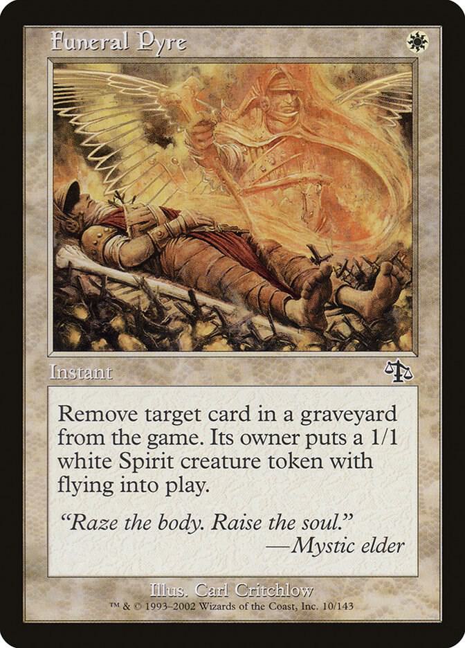 Funeral Pyre - Judgment - Magic: The Gathering - TCGplayer.com