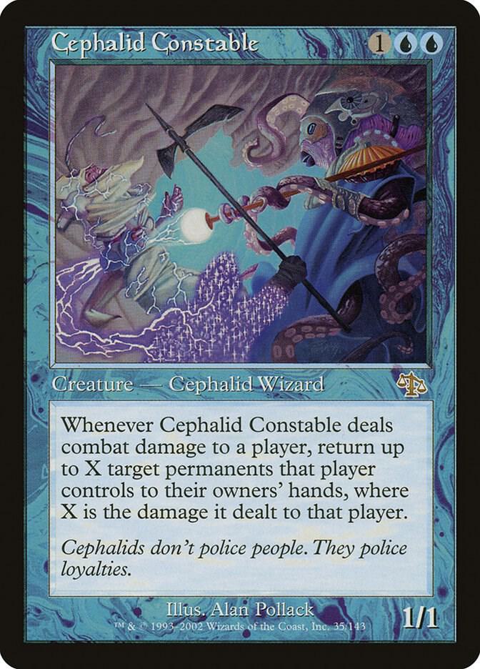 Cephalid Constable - Judgment - Magic: The Gathering - TCGplayer.com