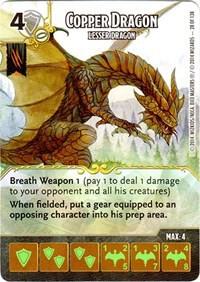 Copper Dragon - Lesser Undead Dragon - D&D: Battle for Faerun - Dice ...