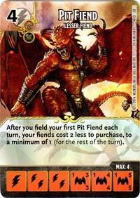 Pit Fiend - Lesser Fiend - D&D: Battle for Faerun - Dice Masters ...