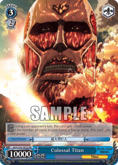 Colossal Titan - Attack on Titan - Weiss Schwarz - TCGplayer.com