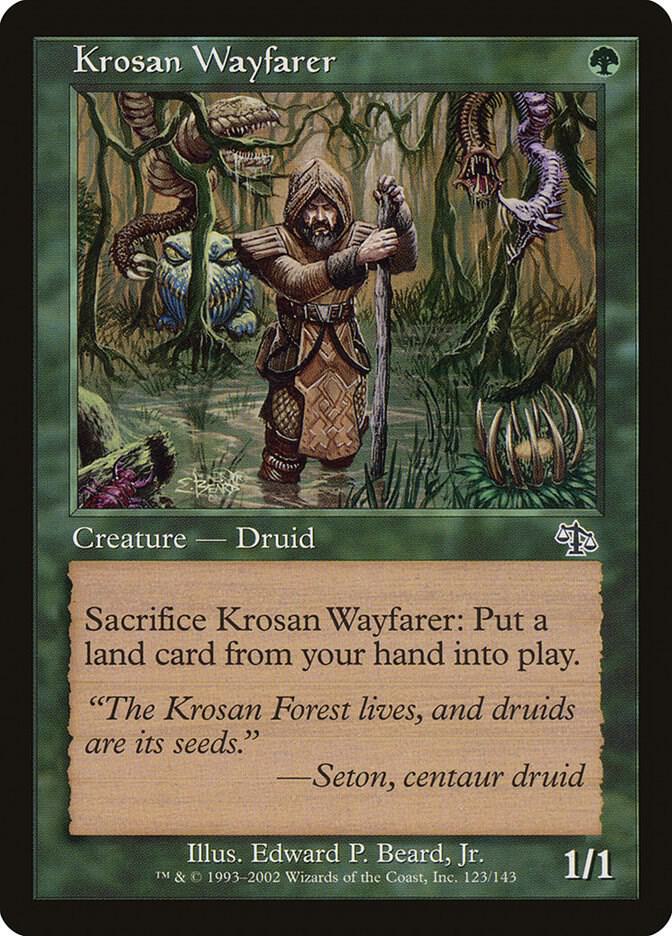 Krosan Wayfarer - Judgment - Magic: The Gathering - TCGplayer.com