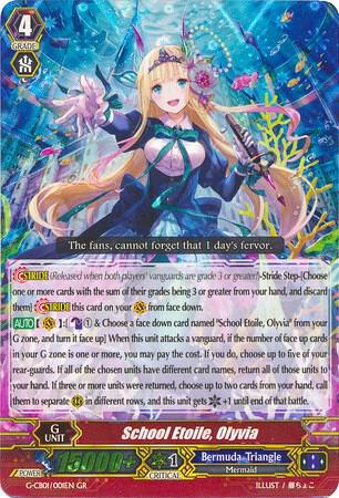 School Etoile, Olyvia - G-CB01: Academy of Divas - Cardfight Vanguard - TCGplayer.com