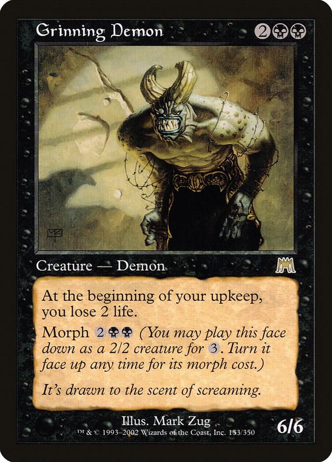 Grinning Demon - Onslaught - Magic: The Gathering - TCGplayer.com