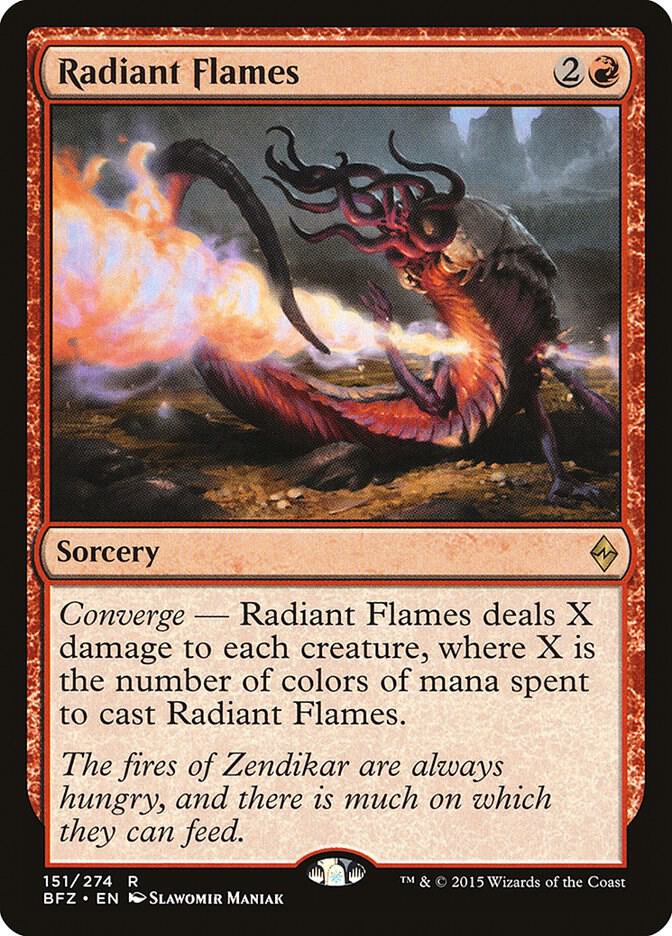 Radiant Flames - Battle for Zendikar - Magic: The Gathering - TCGplayer.com