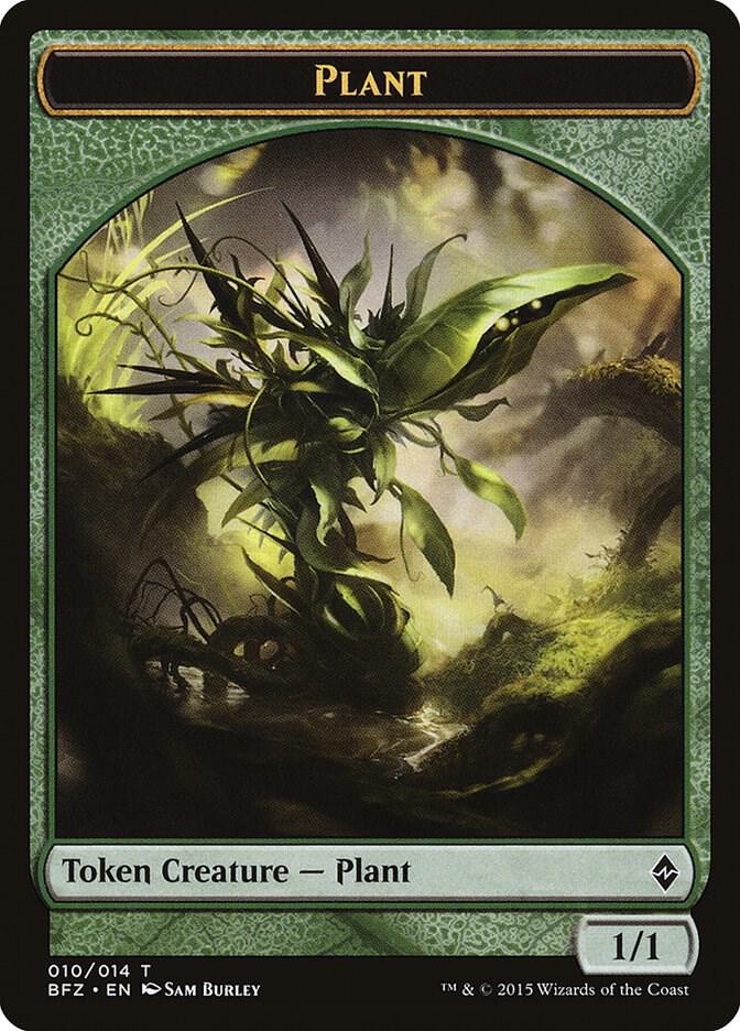 Plant Token - Battle for Zendikar - Magic: The Gathering - TCGplayer.com