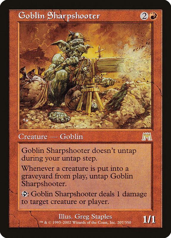 Goblin Sharpshooter - Onslaught - Magic: The Gathering - TCGplayer.com