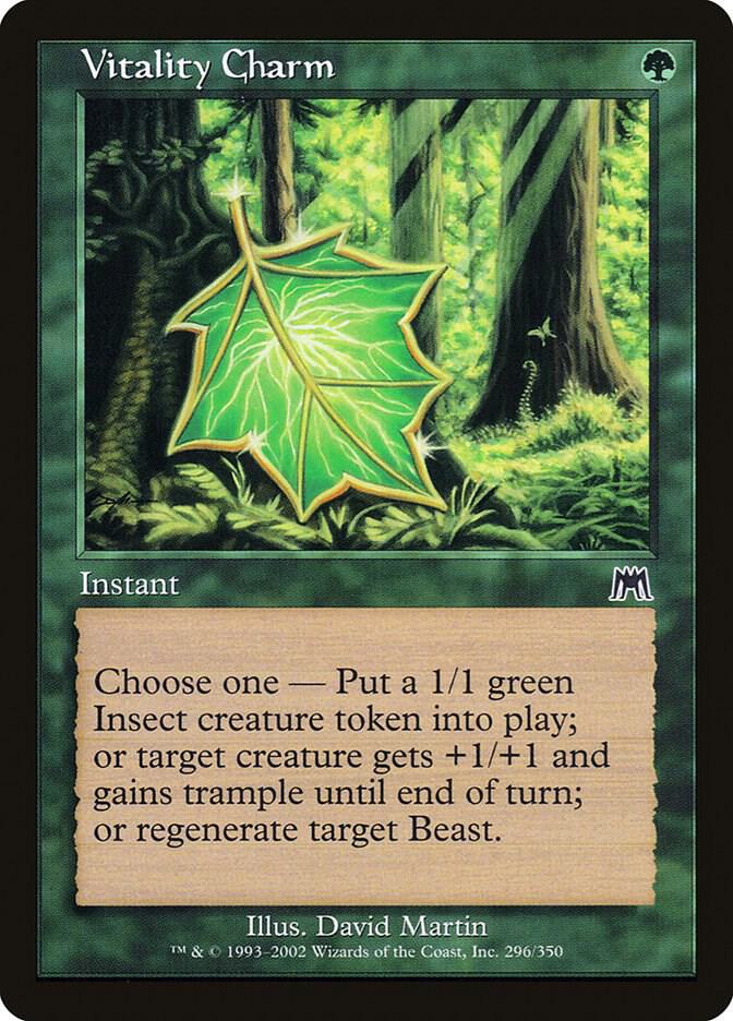 Vitality Charm - Onslaught - Magic: The Gathering - TCGplayer.com