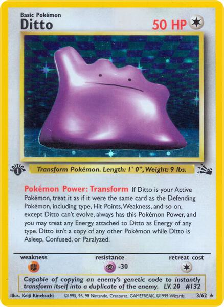 Ditto (3) - Fossil - Pokemon - TCGplayer.com