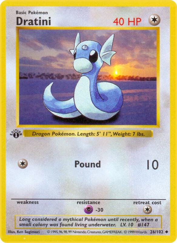Dragonair - Base Set (Shadowless) - Pokemon