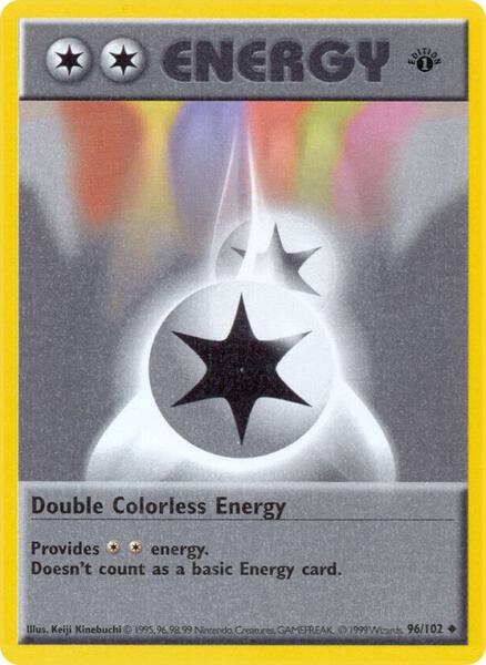 Double Colorless Energy - Base Set (Shadowless) - Pokemon - TCGplayer.com