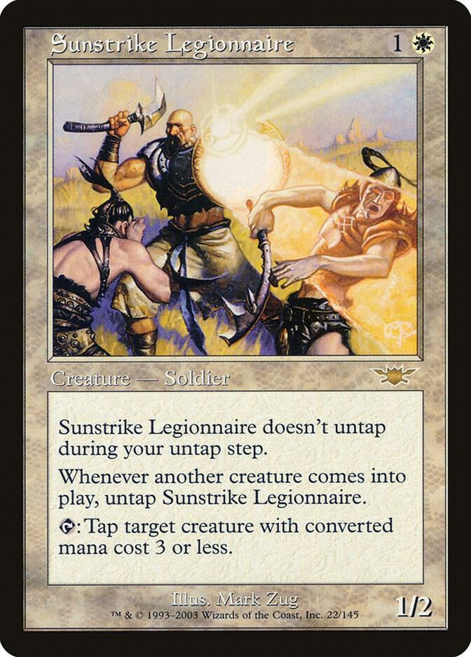 Sunstrike Legionnaire - Legions - Magic: The Gathering - TCGplayer.com