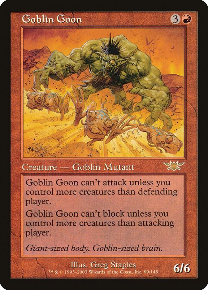 Goblin Goon - Legions - Magic: The Gathering - TCGplayer.com