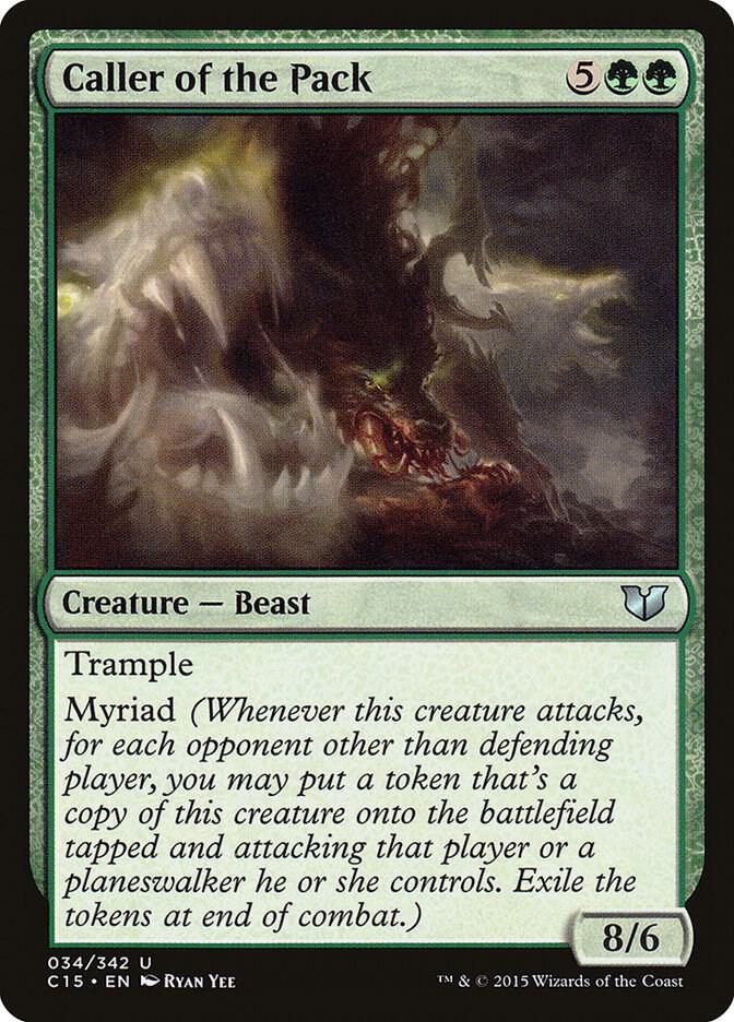 Caller of the Pack - Commander 2015 - Magic: The Gathering - TCGplayer.com