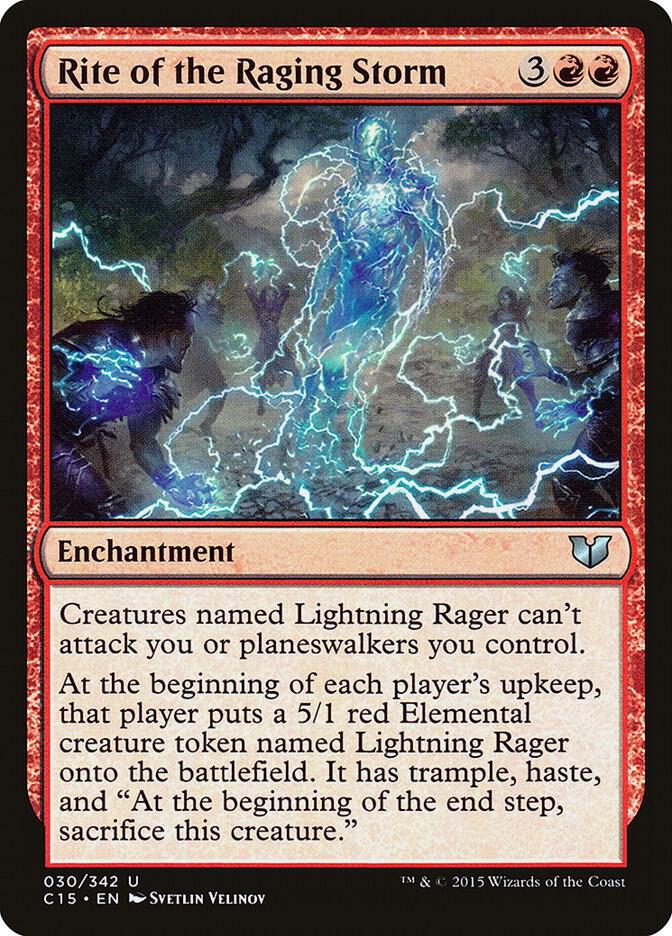 Rite of the Raging Storm - Commander 2015 - Magic: The Gathering ...