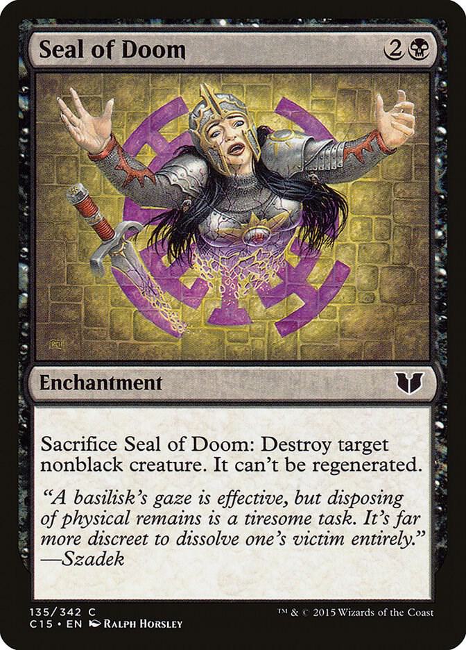 Seal of Doom - Commander 2015 - Magic: The Gathering - TCGplayer.com