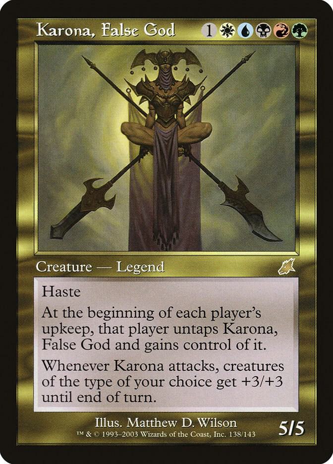 Karona, False God - Scourge - Magic: The Gathering - TCGplayer.com