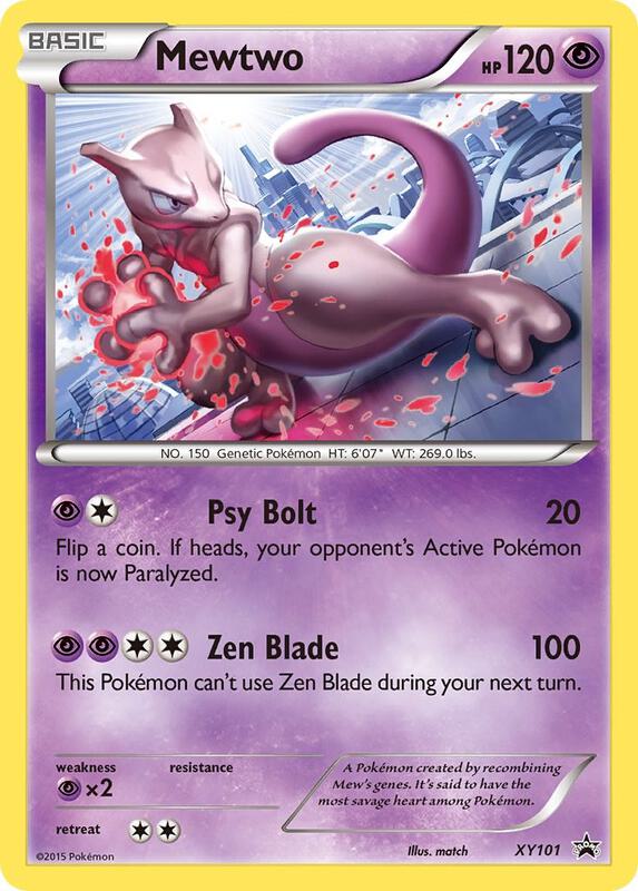 Mewtwo - XY101 - XY Promos - Pokemon - TCGplayer.com