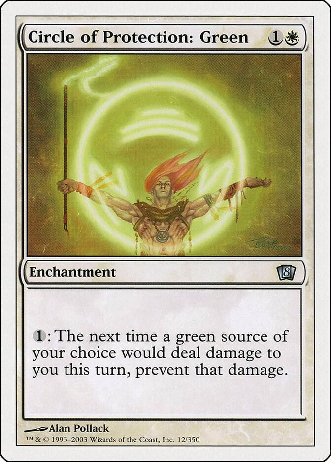 Circle of Protection: White - 8th Edition - Magic: The Gathering ...