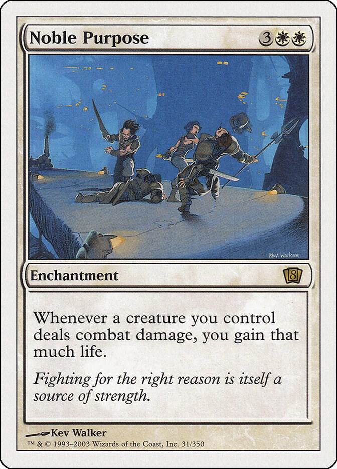 Noble Purpose - 8th Edition - Magic: The Gathering - TCGplayer.com