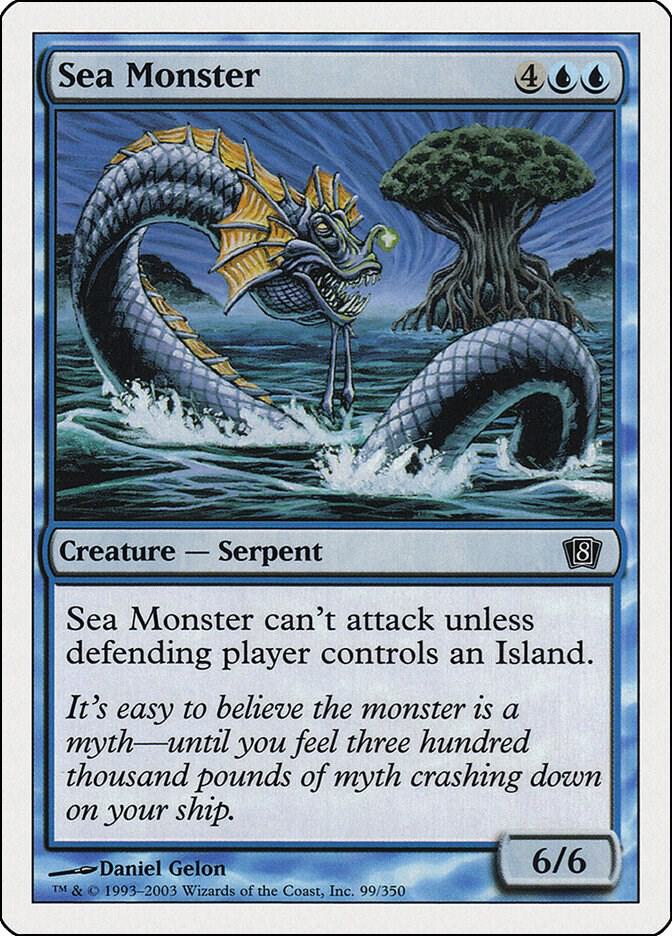 Sea Monster - 8th Edition - Magic: The Gathering - TCGplayer.com