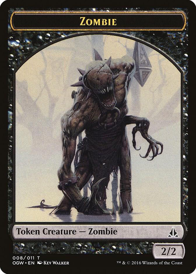 Zombie Token - Adventures in the Forgotten Realms - Magic: The Gathering
