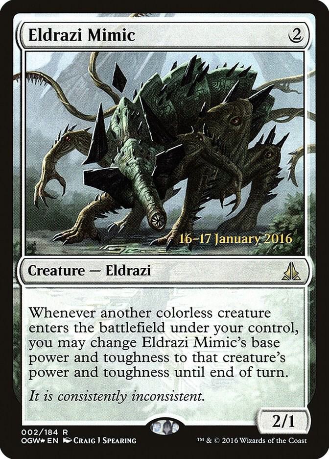 Eldrazi Mimic - Prerelease Cards - Magic: The Gathering - TCGplayer.com