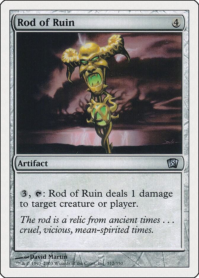 Rod of Ruin - 8th Edition - Magic: The Gathering - TCGplayer.com