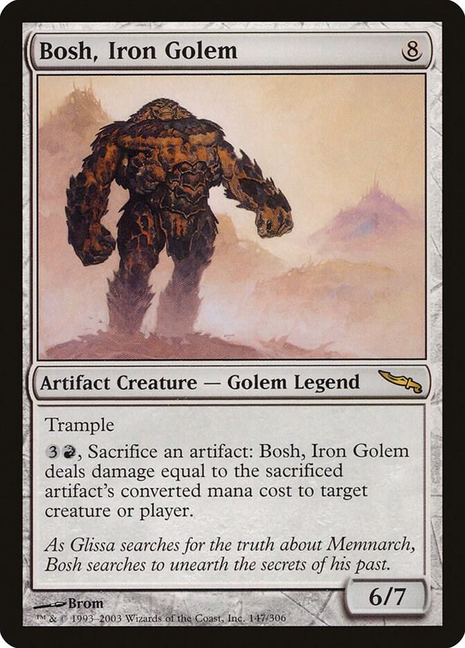 Bosh, Iron Golem - Mirrodin - Magic: The Gathering - TCGplayer.com