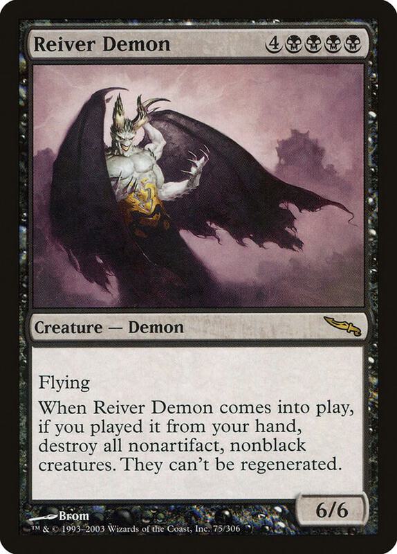 Reiver Demon - Mirrodin - Magic: The Gathering - TCGplayer.com