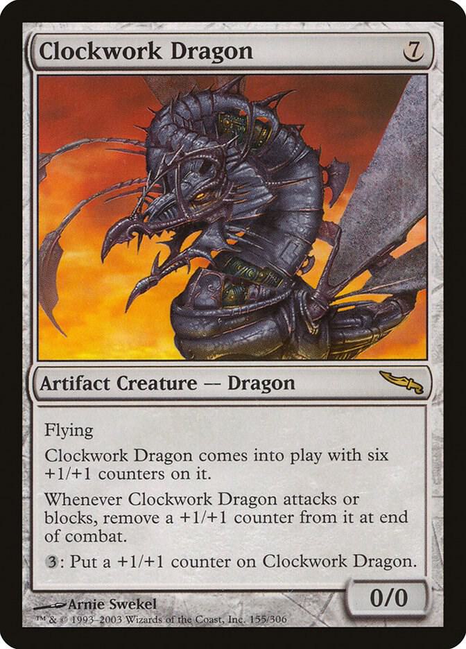 Clockwork Dragon - Mirrodin - Magic: The Gathering - TCGplayer.com