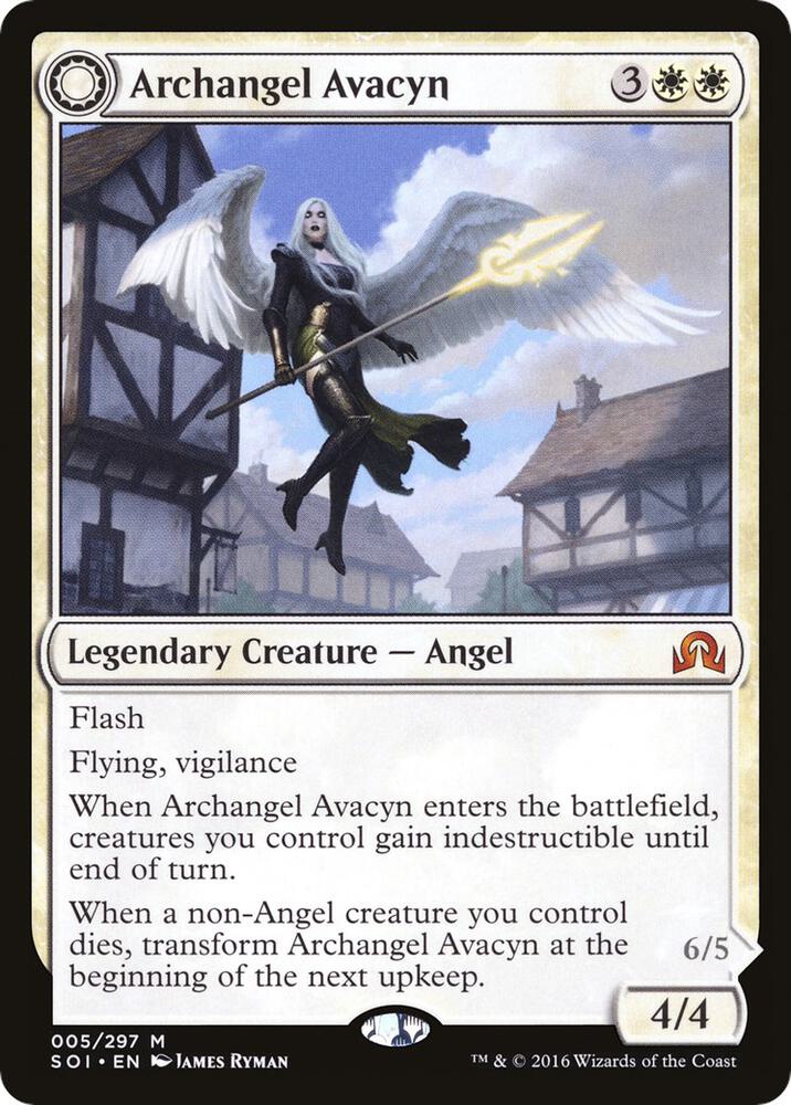 Archangel Avacyn - Shadows over Innistrad - Magic: The Gathering ...