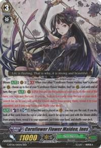 Cornflower Flower Maiden, Ines - G-BT06: Transcension of Blade & Blossom - Cardfight Vanguard