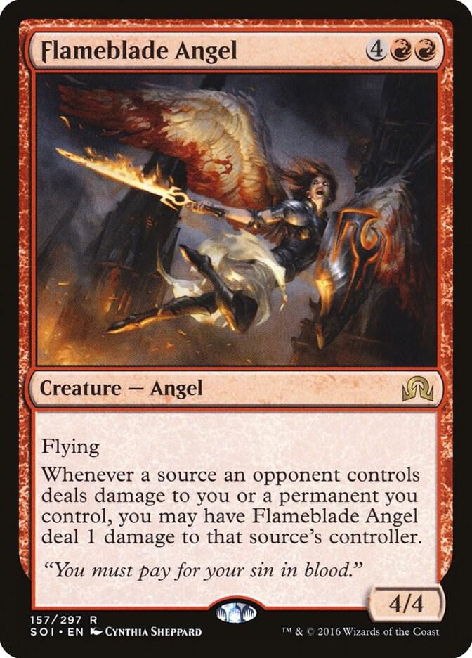 Flameblade Angel - Shadows over Innistrad - Magic: The Gathering ...