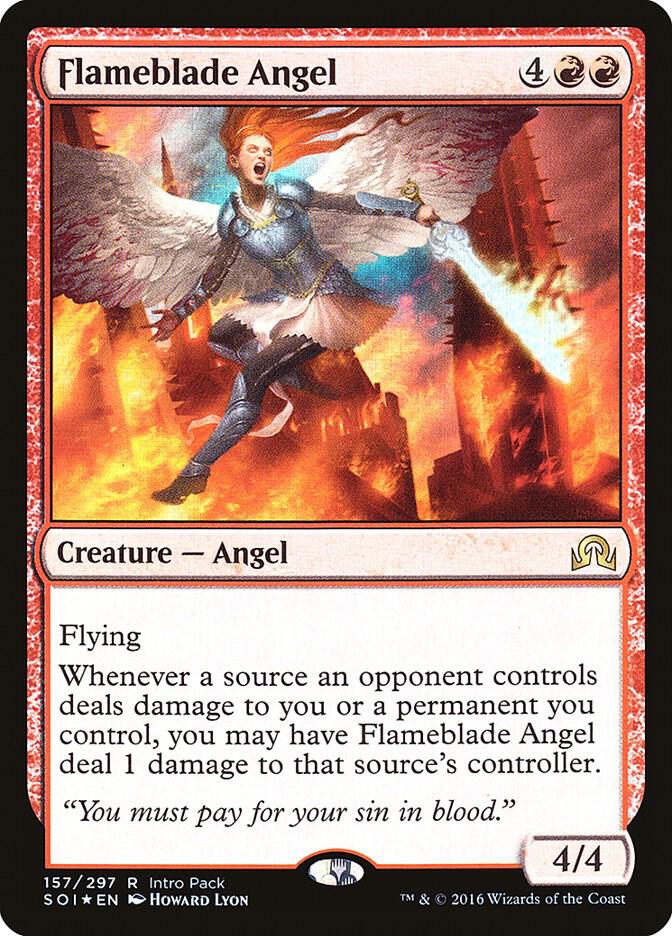 Flameblade Angel - Unique and Miscellaneous Promos - Magic: The ...
