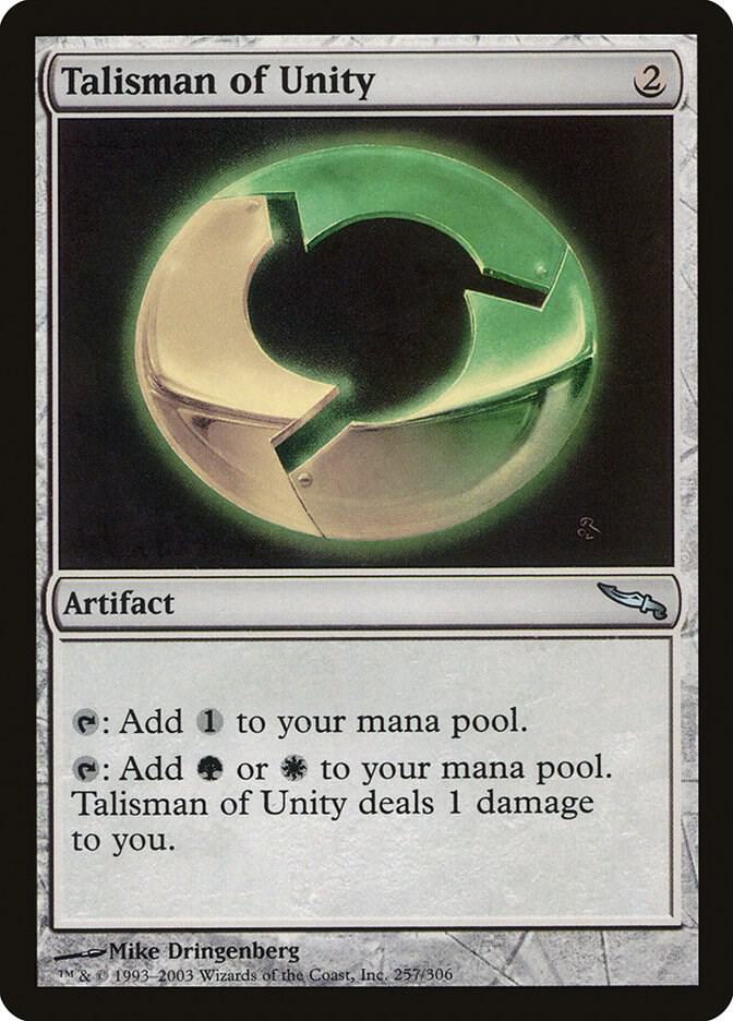Talisman of Unity - Mirrodin - Magic: The Gathering - TCGplayer.com