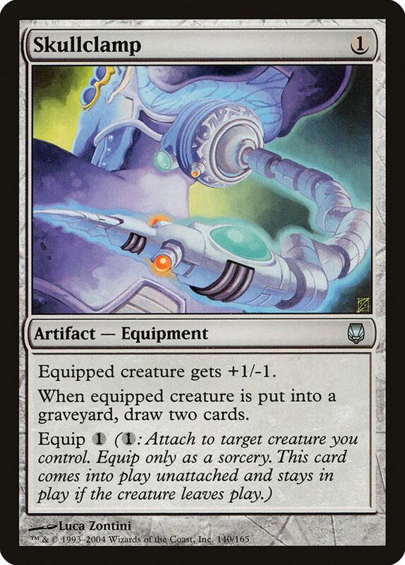 Skullclamp - Darksteel - Magic: The Gathering - TCGplayer.com