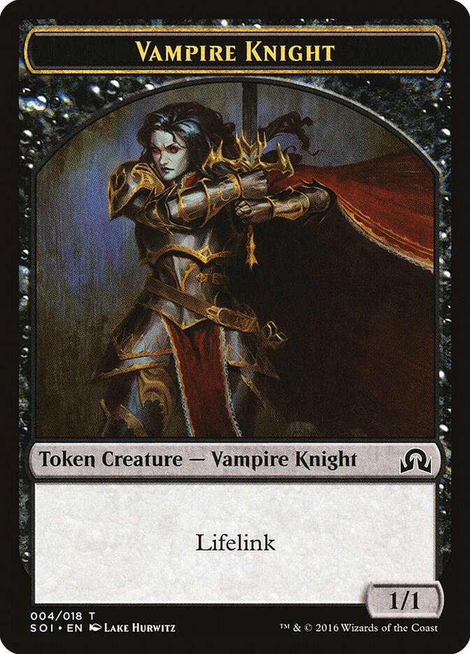 Vampire Token - Dark Ascension - Magic: The Gathering