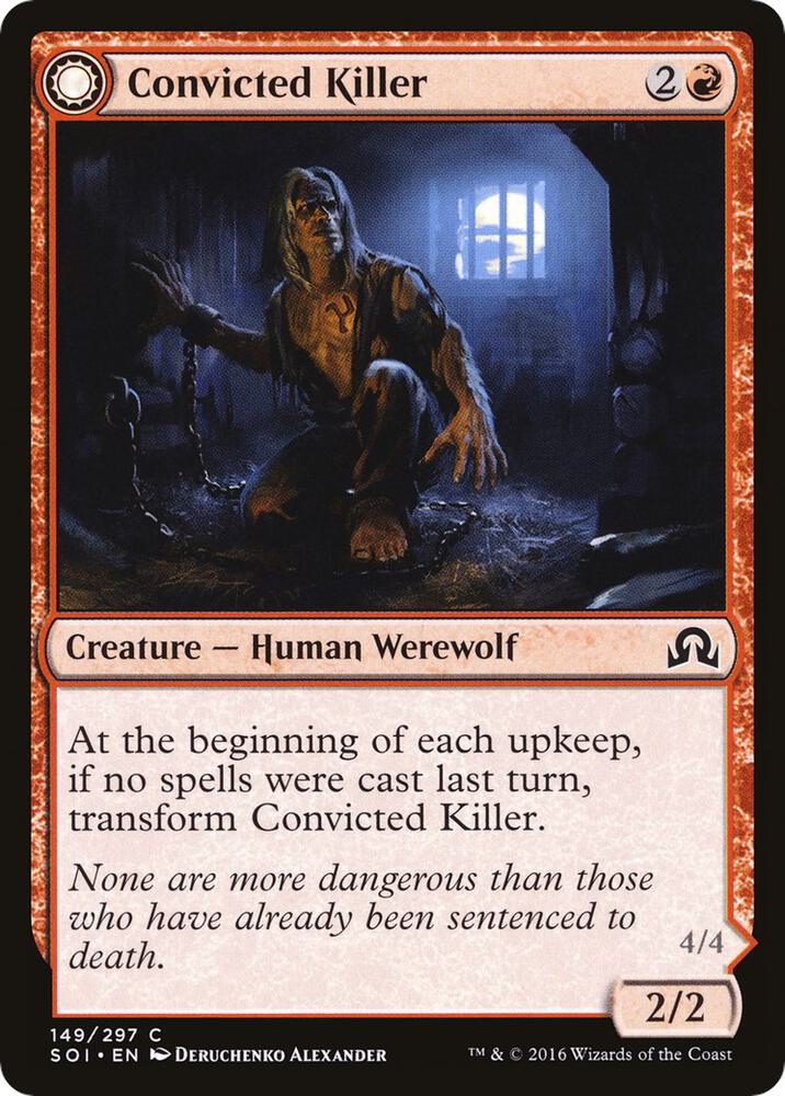 Convicted Killer - Shadows over Innistrad - Magic: The Gathering ...