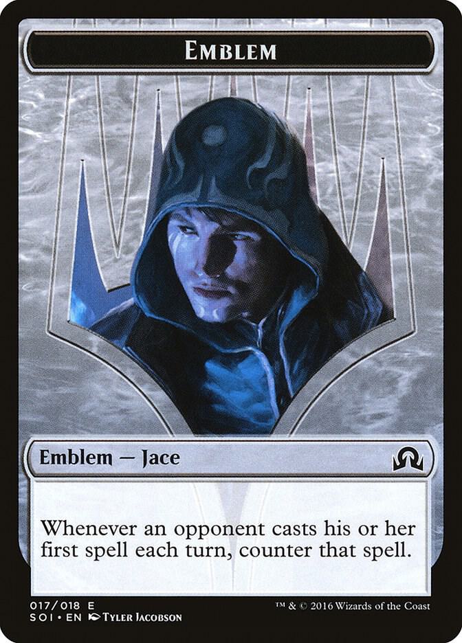 Emblem - Jace, Unraveler of Secrets - Shadows over Innistrad - Magic ...