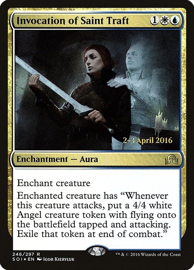 Invocation of Saint Traft - Prerelease Cards - Magic: The Gathering ...