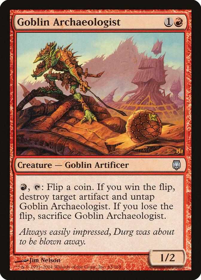 Goblin Archaeologist - Darksteel - Magic: The Gathering - TCGplayer.com