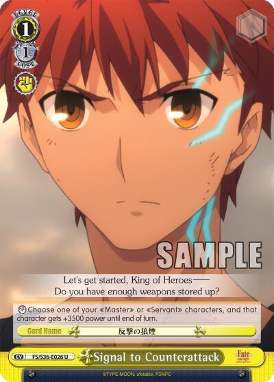 Signal to Counterattack - Fate/stay night [Unlimited Blade Works] Vol ...