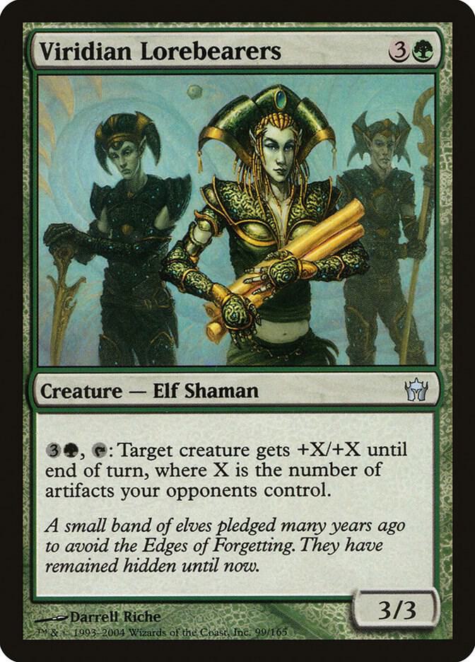 Viridian Lorebearers - Fifth Dawn - Magic: The Gathering - TCGplayer.com