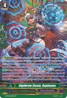 Highbrow Steam, Raphanna (SP) - G-BT07: Glorious Bravery of Radiant Sword - Cardfight Vanguard