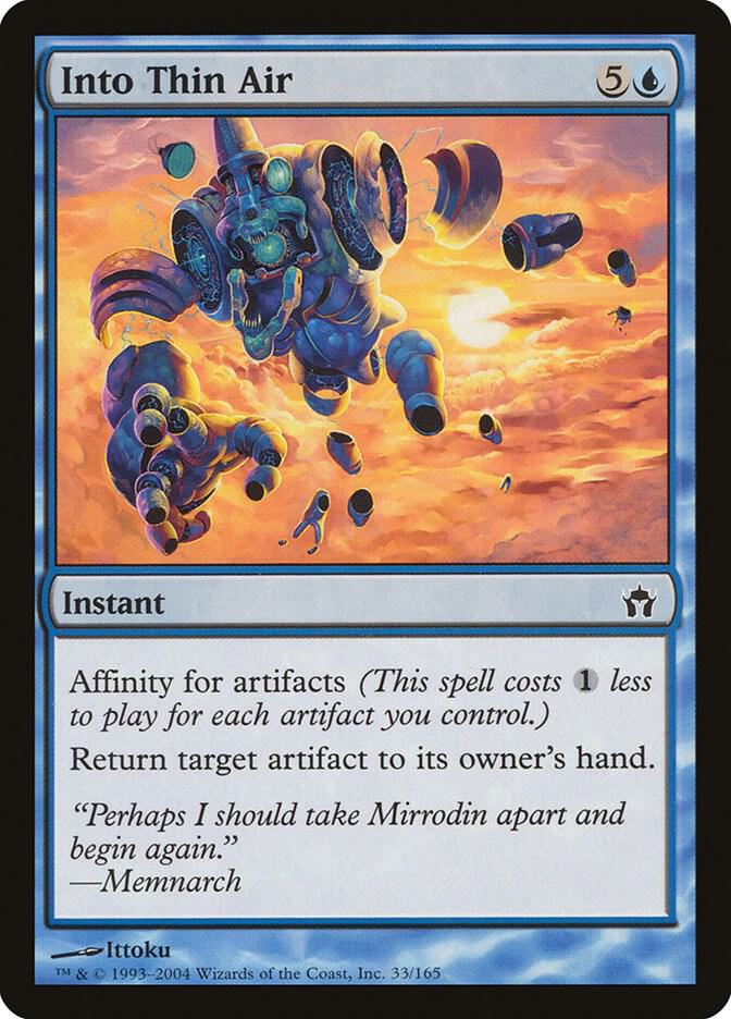 Into Thin Air - Fifth Dawn - Magic: The Gathering - TCGplayer.com