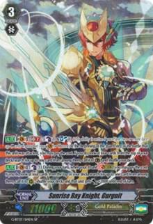 Sunrise Ray Knight, Gurguit (SP) - G-BT07: Glorious Bravery of Radiant Sword - Cardfight Vanguard