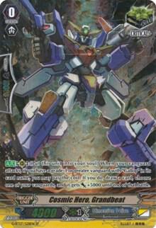 Cosmic Hero, Grandbeat (SP) - G-BT07: Glorious Bravery of Radiant Sword - Cardfight Vanguard